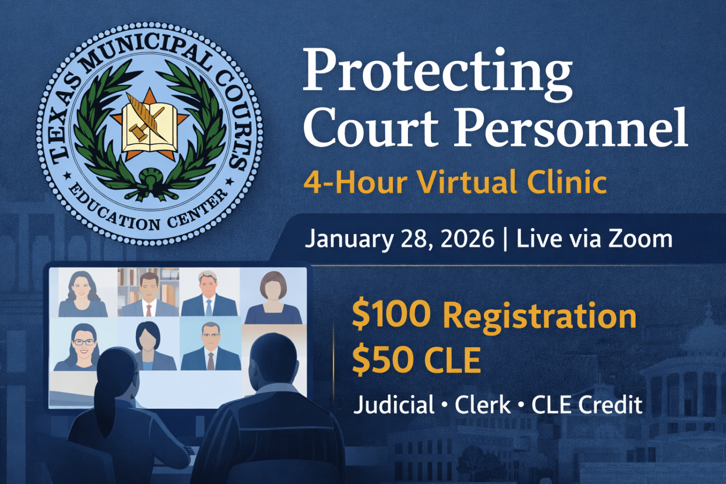 One Week Out: A Live Court Security Clinic Focused on Protecting Court ...